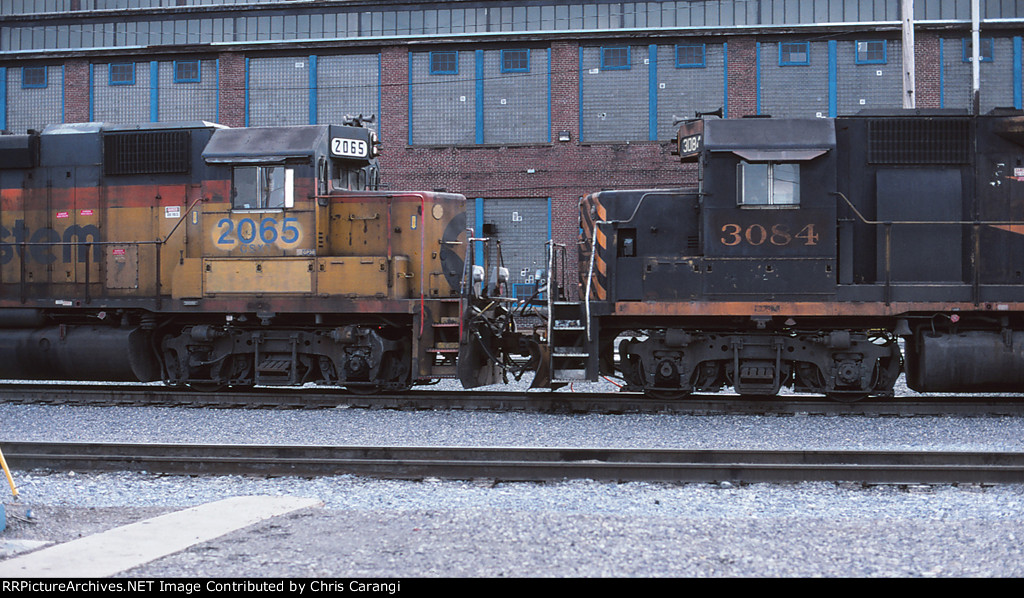 CSXT 2065 & DRGW 3084